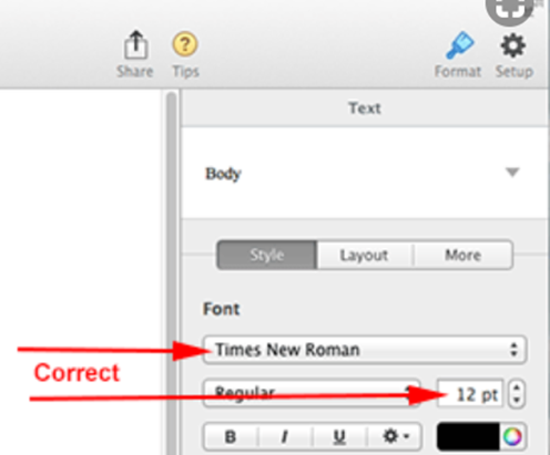 Set Up Template Using Mac Pages – The Write-Design